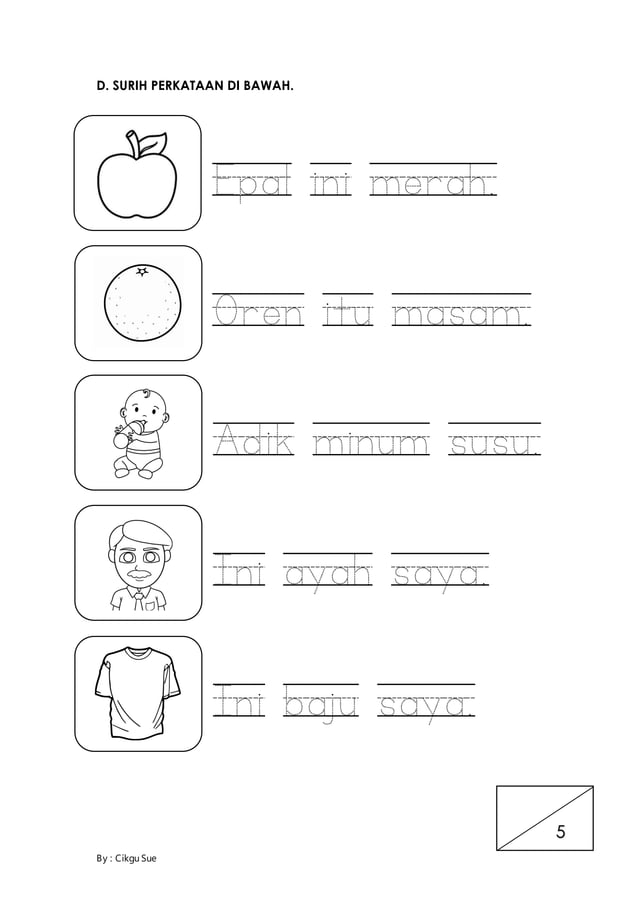 Ujian pengesanan Tahun Satu Sekolah Rendah | PDF