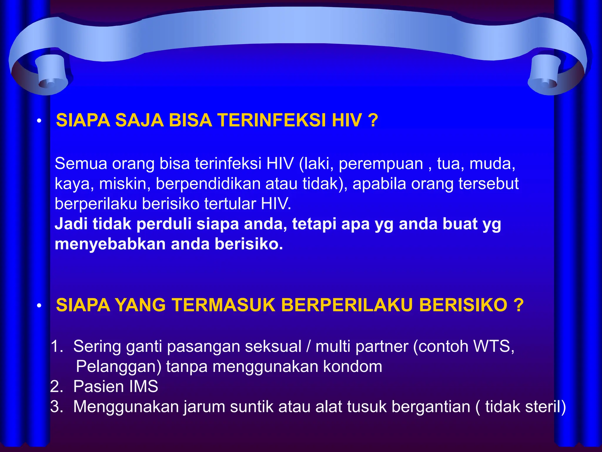 Pengetahuan Dasar penyakit HIV/ AIDS dan ARV.ppt
