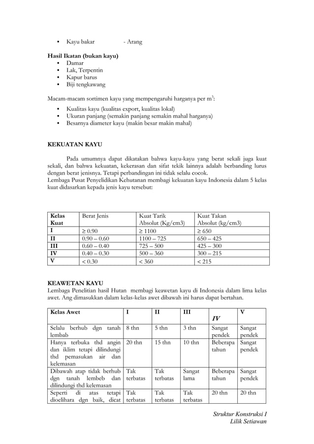 Pengetahuan dasar kayu | PDF