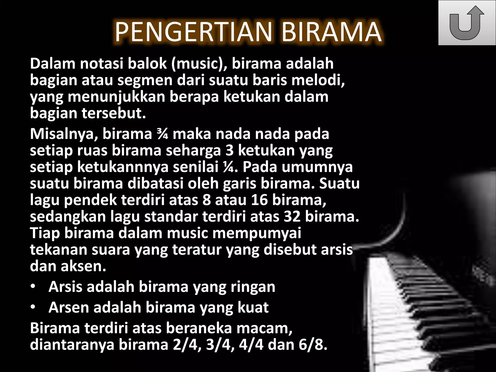 Pengetahuan dasar musik | PPTX