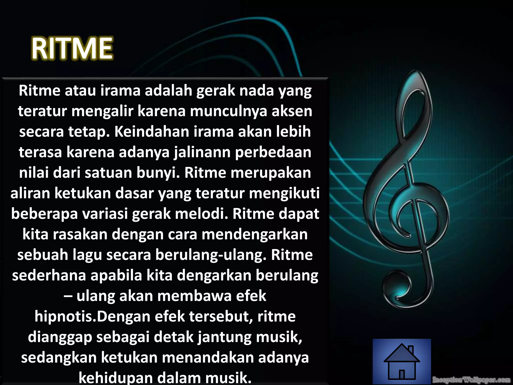 Pengetahuan dasar musik | PPTX