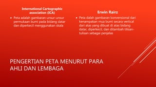 Pengetahuan dasar pemetaan | PPTX