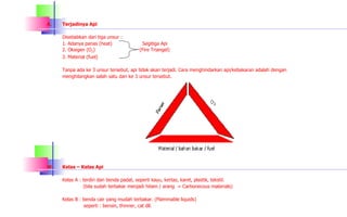 Pengetahuan dasar tentang api | PPT