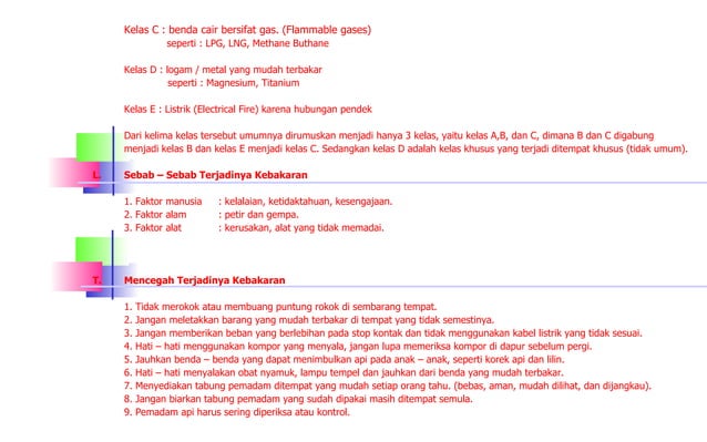 Pengetahuan dasar tentang api | PPT