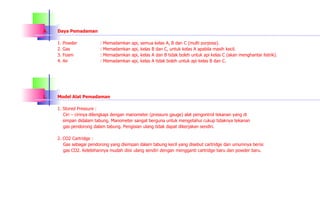 Pengetahuan dasar tentang api | PPT