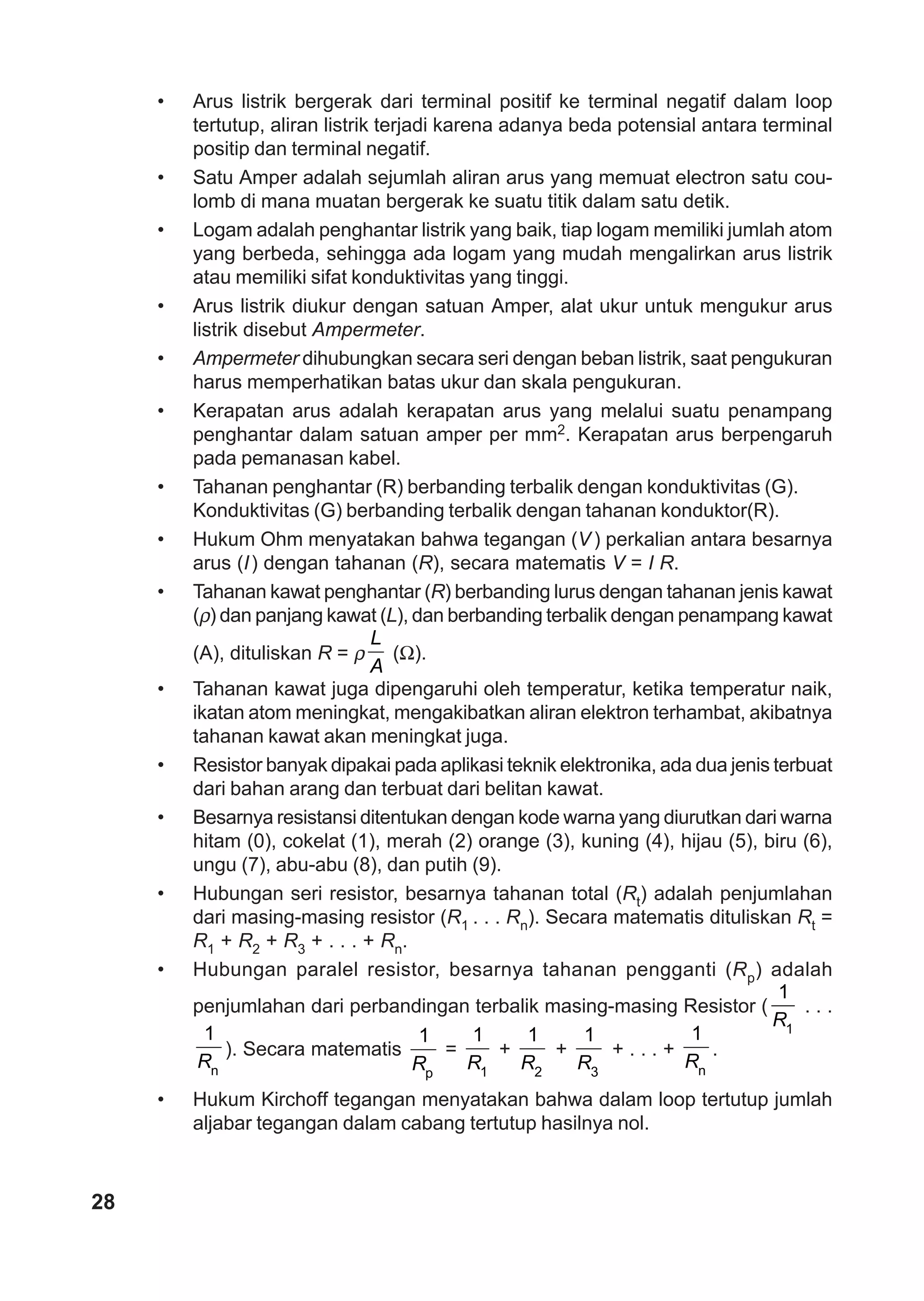 Pengetahuan listrik dasar | PDF