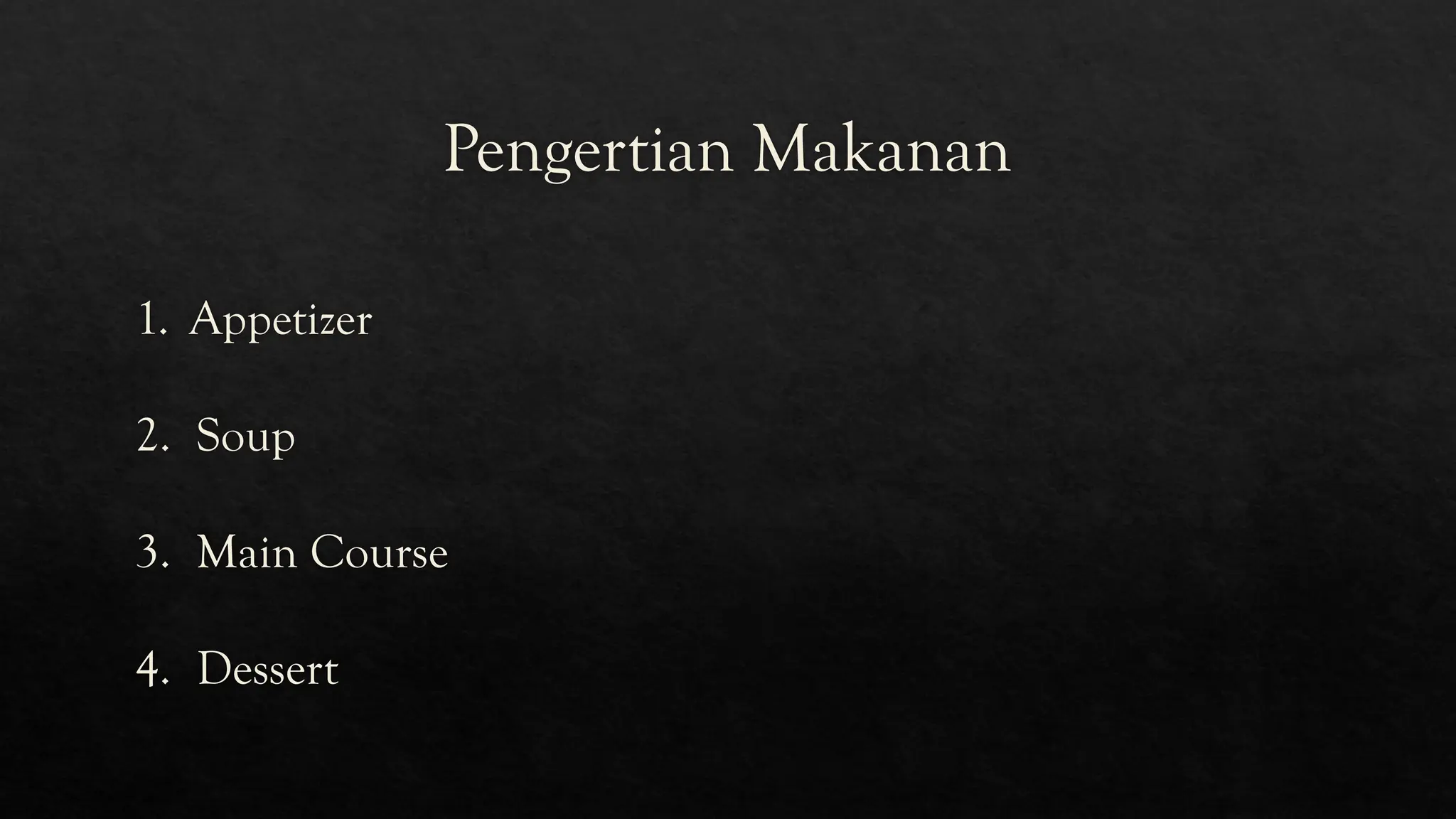 Pengetahuan Makanan dan Minuman indonesia | PPTX