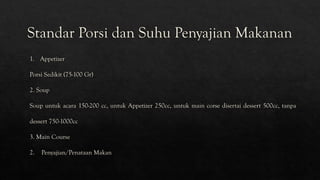 Pengetahuan Makanan dan Minuman indonesia | PPTX