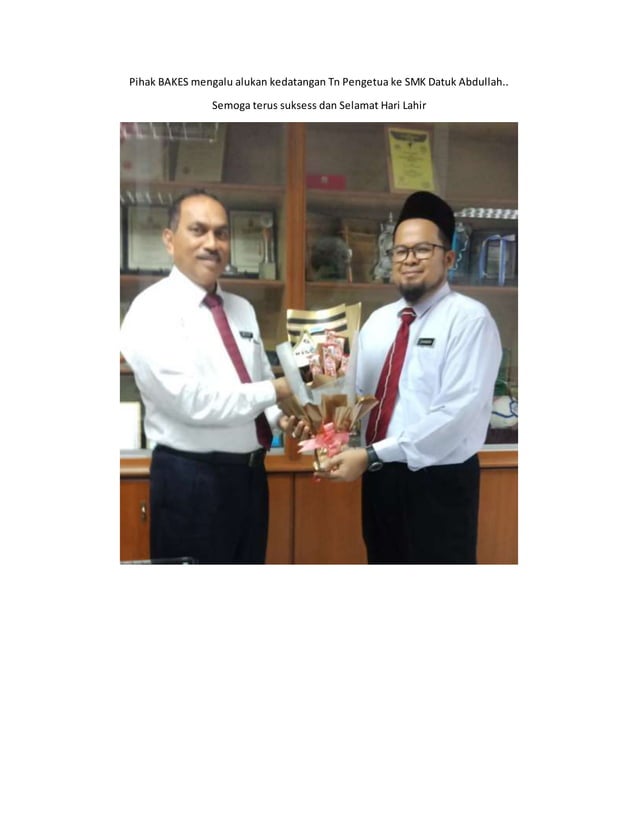 Pengetua baharu Semenda | DOCX