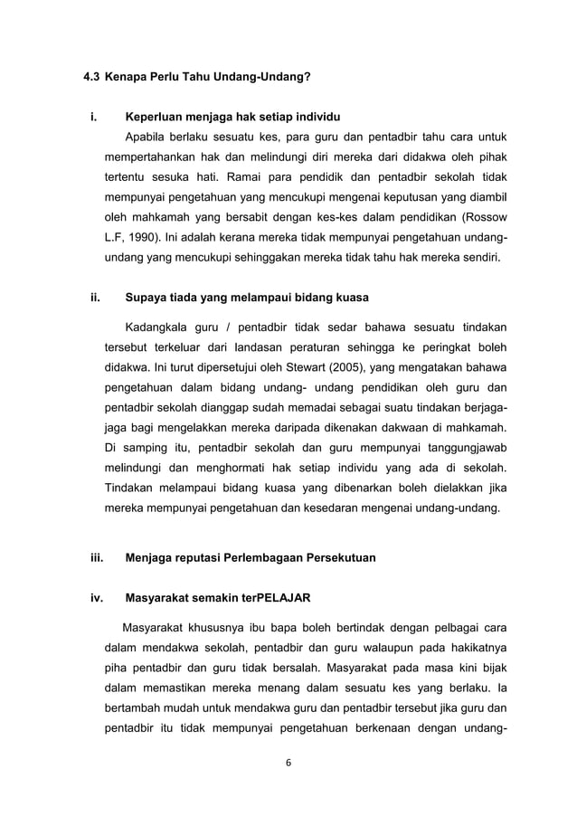 perundangan dalam pendidikan | DOCX