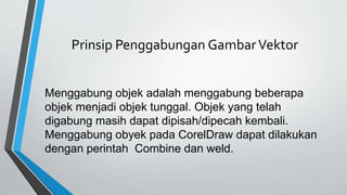 Penggabungan gambar vektor | PPTX
