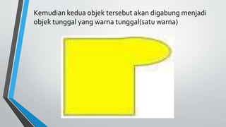 Penggabungan gambar vektor | PPTX