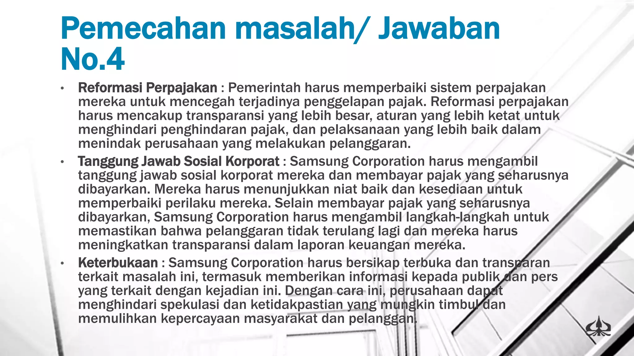 Penggelapan Pajak Samsung Corp.pptx