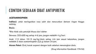 PENGGOLONGAN DAN KLASIFIKASI OBAT 1.pptx