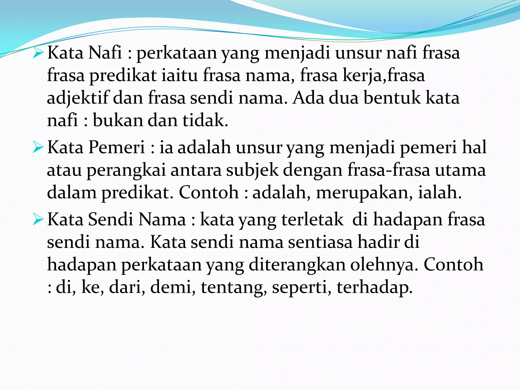Penggolongan kata linguistik bahasa melayu | PPTX