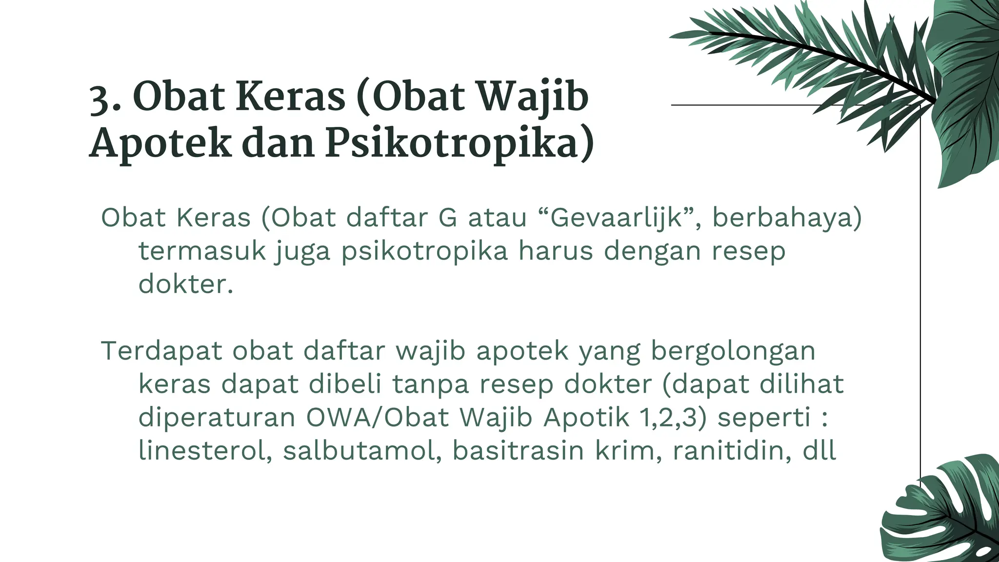 Materi Penggolongan Obat Undang-Undang Kesehatan | PPTX