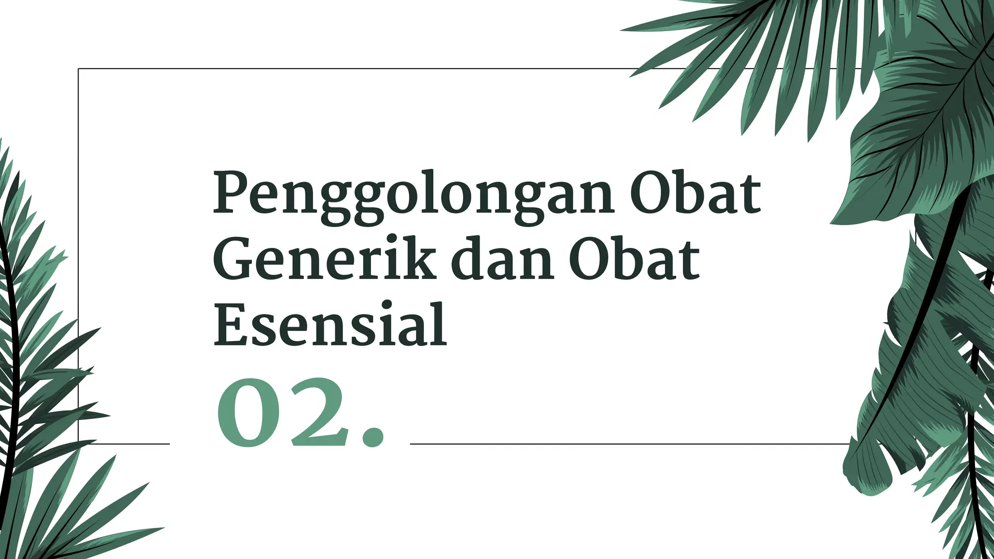 Materi Penggolongan Obat Undang-Undang Kesehatan | PPTX