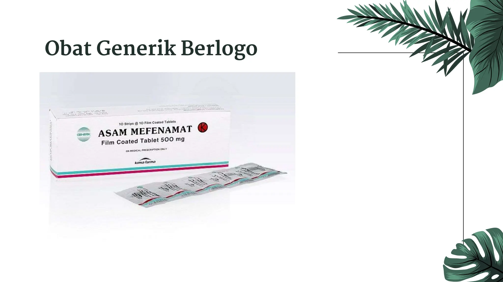 Materi Penggolongan Obat Undang-Undang Kesehatan | PPTX