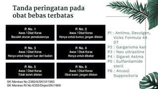 Materi Penggolongan Obat Undang-Undang Kesehatan | PPTX