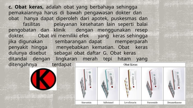 Penggolongan dan jenis Obat farmakologi D3.pptx