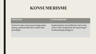 konsumer | PPT