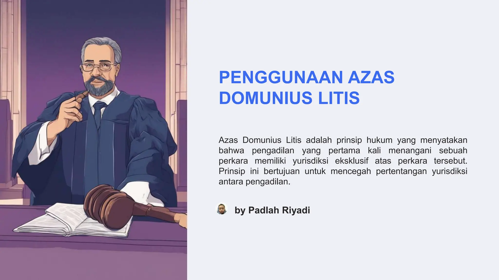 Penggunaan-Azas-Domunius Litis pada kewenangan kejaksaan | PPT