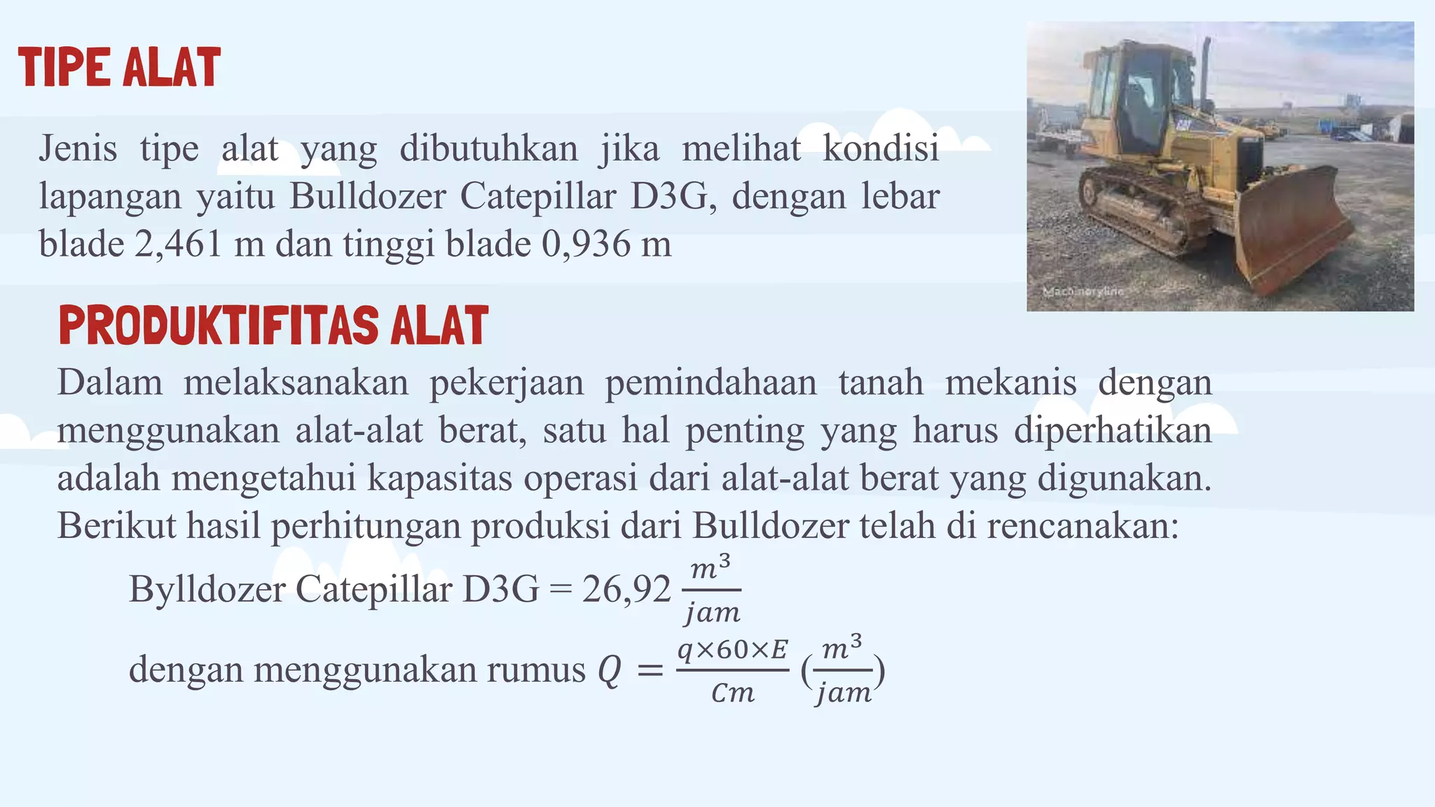 Penggunaan Alat Berat pada Proyek Pembangunan “Stock Yard Suzuki Negara ...