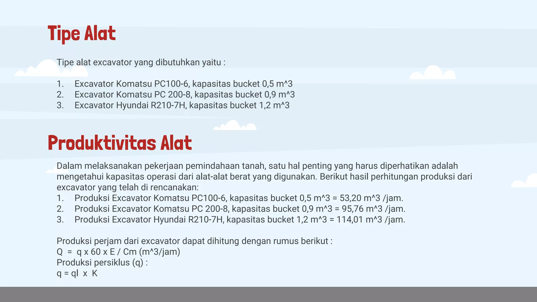 Penggunaan Alat Berat pada Proyek Pembangunan “Stock Yard Suzuki Negara ...