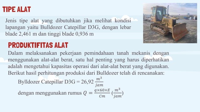 Penggunaan Alat Berat pada Proyek Pembangunan “Stock Yard Suzuki Negara ...