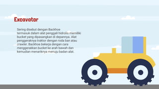 Penggunaan Alat Berat pada Proyek Pembangunan “Stock Yard Suzuki Negara ...