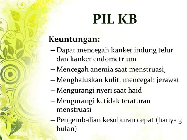 Penggunaan Alat Kontrasepsi Dalam Program Keluarga Berencana | PPTX