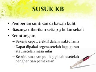 Penggunaan Alat Kontrasepsi Dalam Program Keluarga Berencana | PPTX