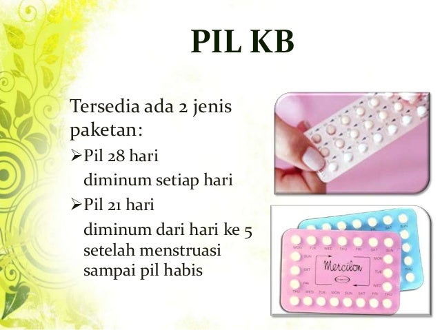 Penggunaan Alat Kontrasepsi Dalam Program Keluarga Berencana 