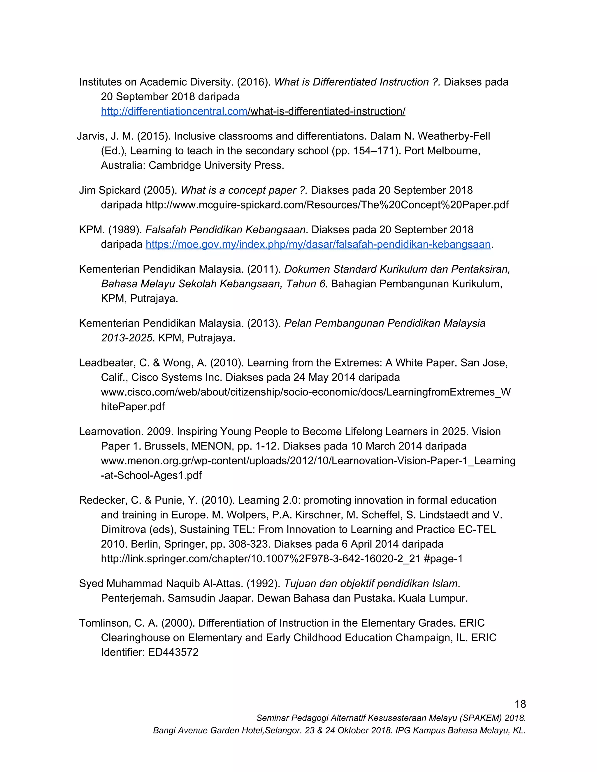 Penggunaan bahan sastera dalam pengajaran dan pembelajaran terbeza | PDF