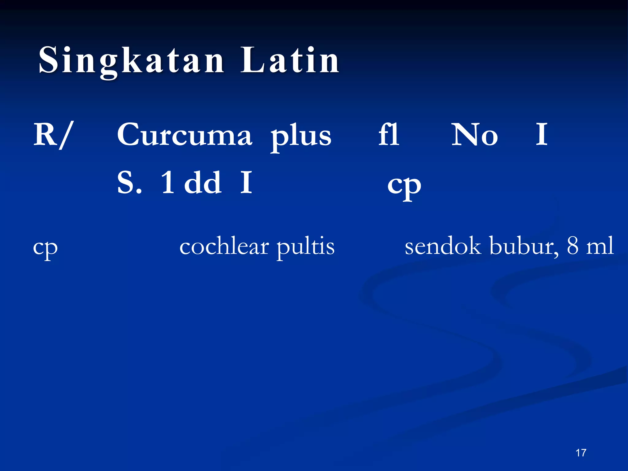 Penggunaan bahasa latin | PPTX