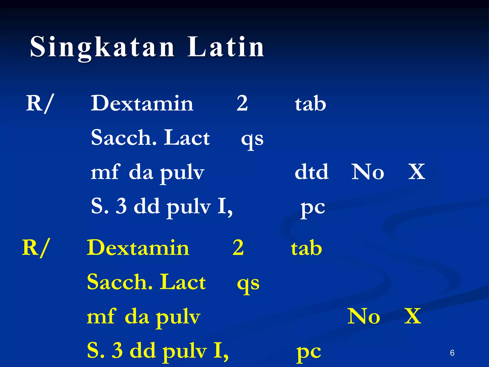 Penggunaan bahasa latin | PPTX
