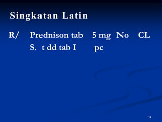 Penggunaan bahasa latin | PPTX