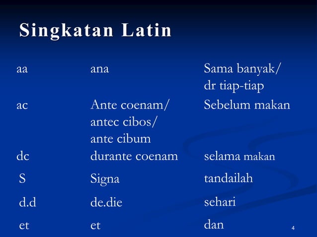 Penggunaan bahasa latin | PPTX