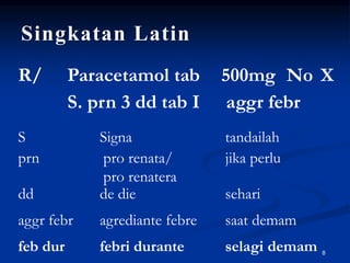 Penggunaan bahasa latin | PPTX