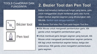 Penggunaan Dasar Tools CorelDRAW | PPTX