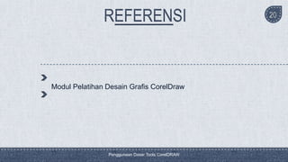 Penggunaan Dasar Tools CorelDRAW | PPTX