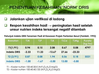 PENGGUNAAN DRIS DALAM PENGESYORAN PEMBAJAAN (KUANTATIF) | PDF