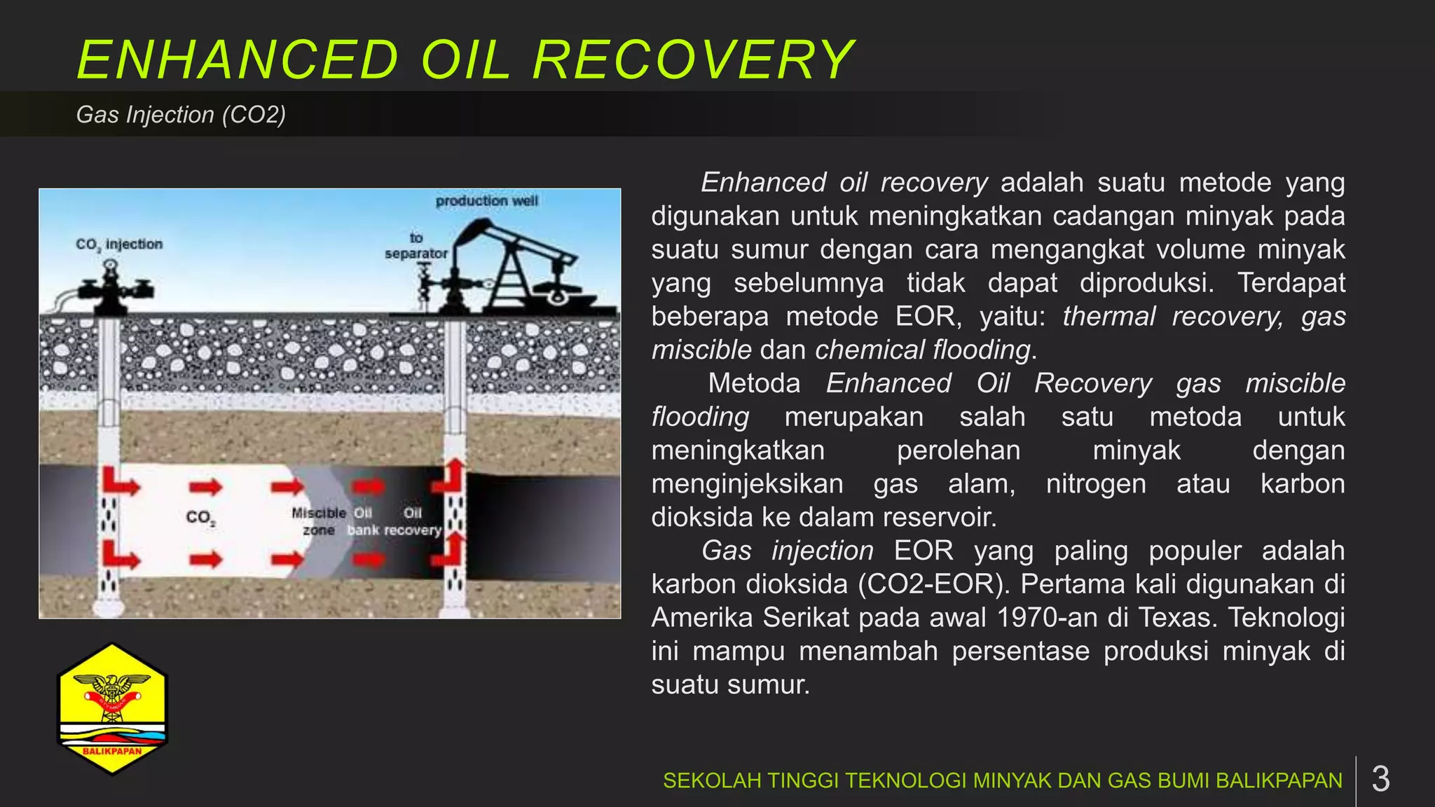 Penggunaan eor co2 | PPTX
