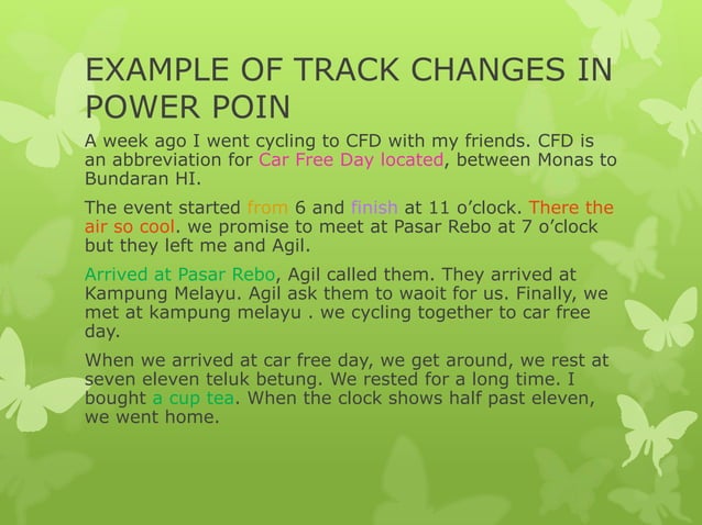 Penggunaan form, track changes, dan dropdown list | PPT Penggunaan form, track changes, dan dropdown list | PPT