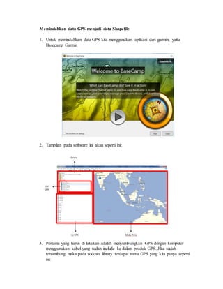 Penggunaan gps | PDF