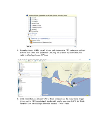 Penggunaan gps | PDF