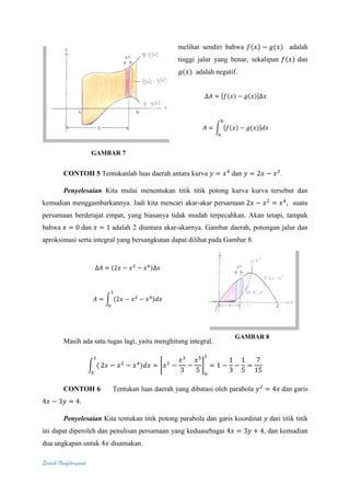 PENGGUNAAN INTEGRAL | PDF