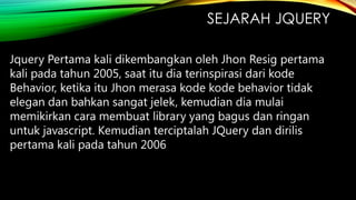 Penggunaan JQuery | PPT