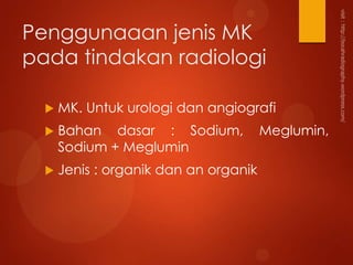 Penggunaan media kontras | PDF