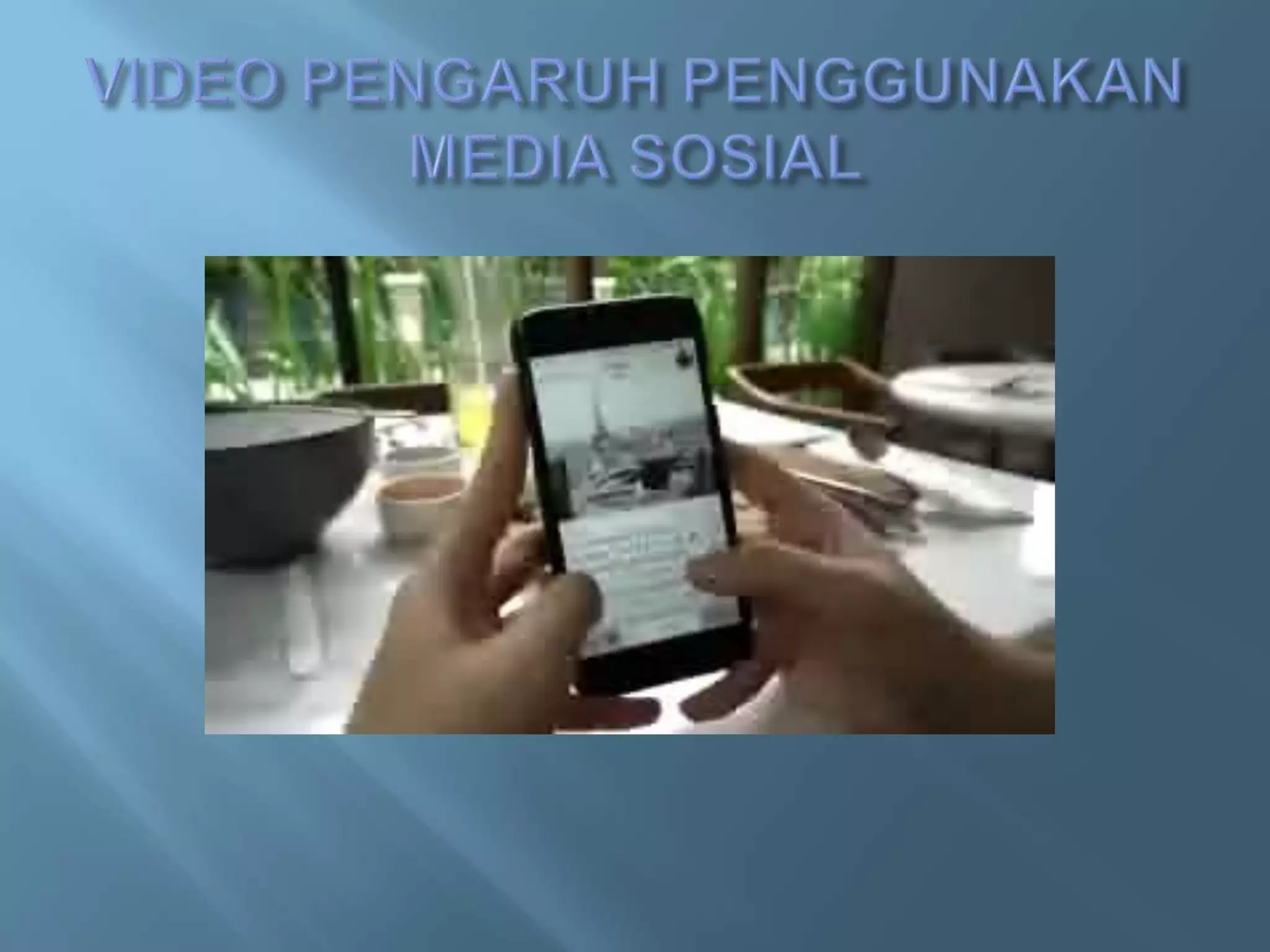 Penggunaan media sosial bagi pelajar | PPTX